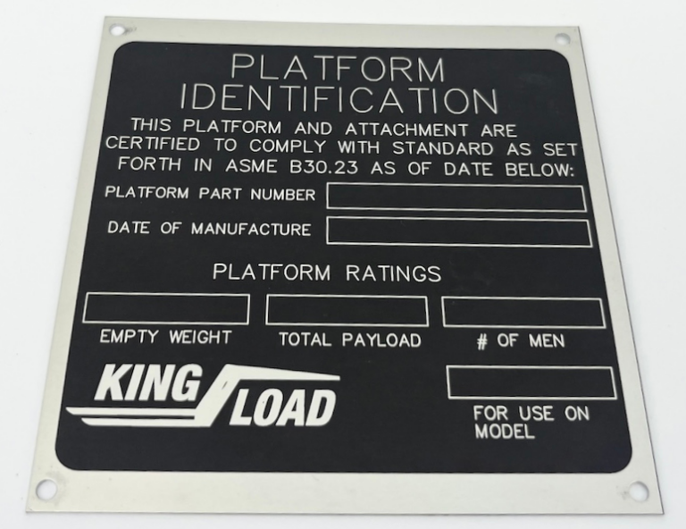 Why partner with Etched for your custom tags, nameplates, and control ...